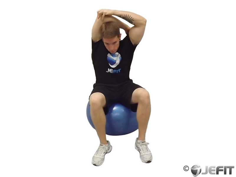 Exercise Ball Seated Triceps Stretch - Exercise Database | Jefit - Best ... Exercise Ball Seated Triceps Stretch - Exercise Database | Jefit - Best ...