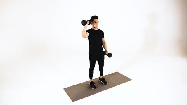 Dumbbell Cuban Press - JEFIT