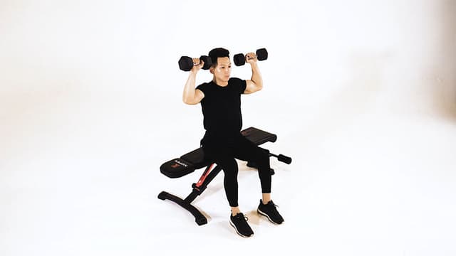Dumbbell 3 Way Shoulder Raise - JEFIT