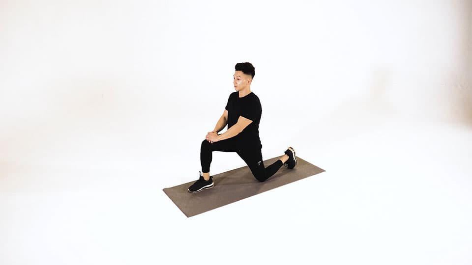 Forward Lunge with Rotation - JEFIT