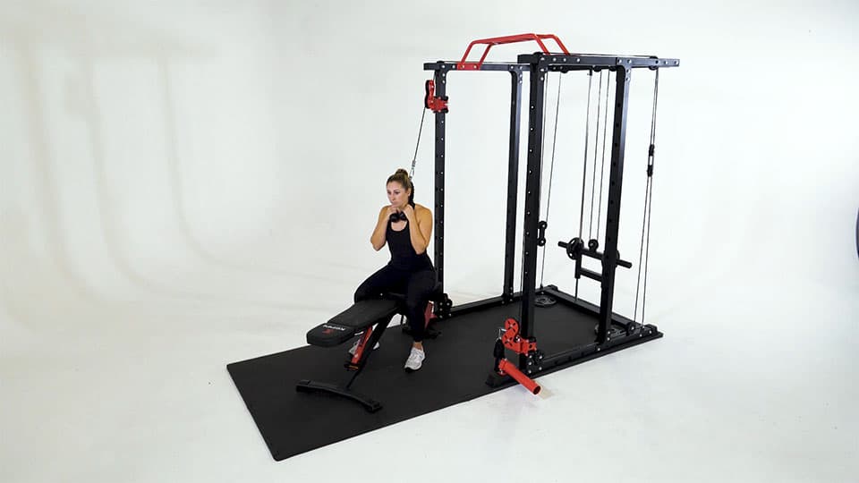 Cable Pallof Press with Rotation - JEFIT