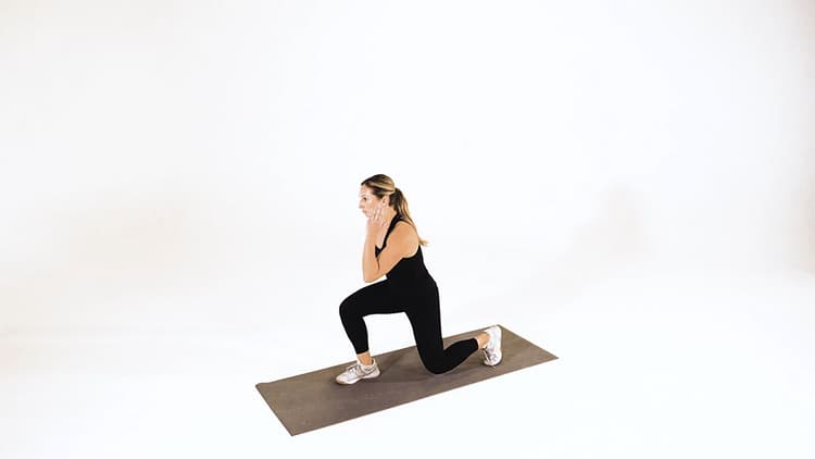 Forward Lunge with Rotation - JEFIT