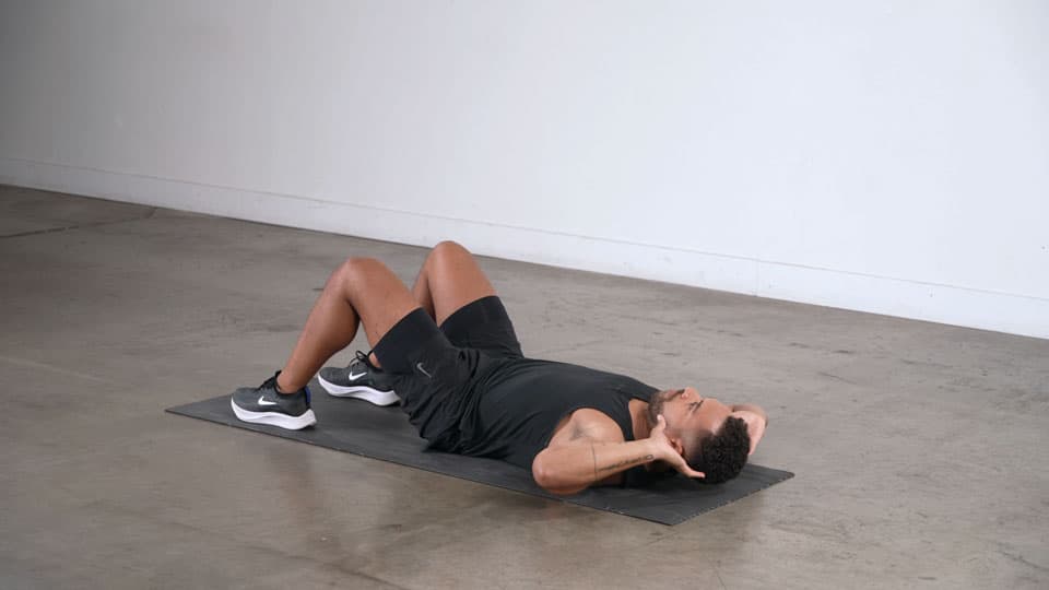 Glute Bridge March - JEFIT