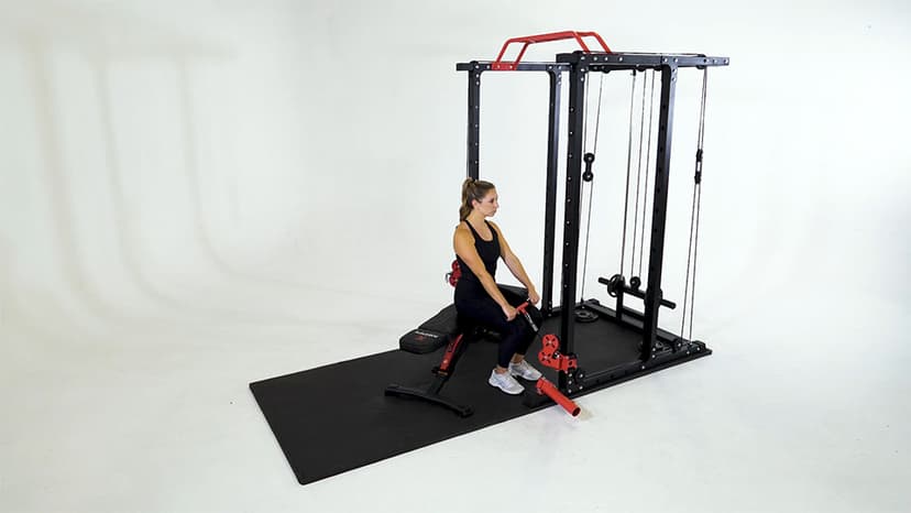 Machine Reverse Lat Pulldown (Close Grip) - JEFIT