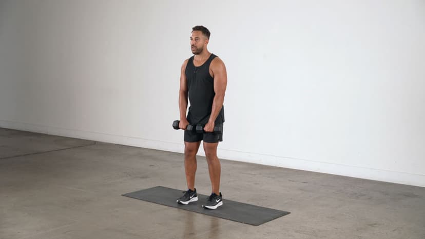 Dumbbell Lateral Raise (Side-Lying) - JEFIT