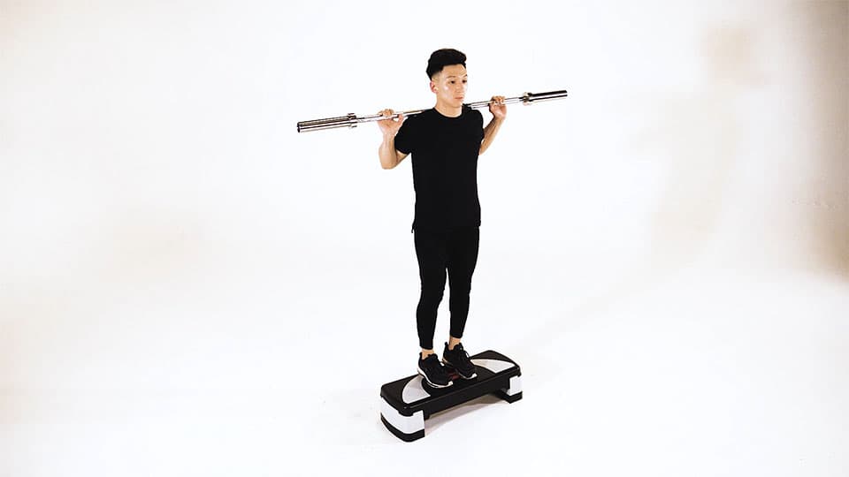 Barbell Step-Up - JEFIT