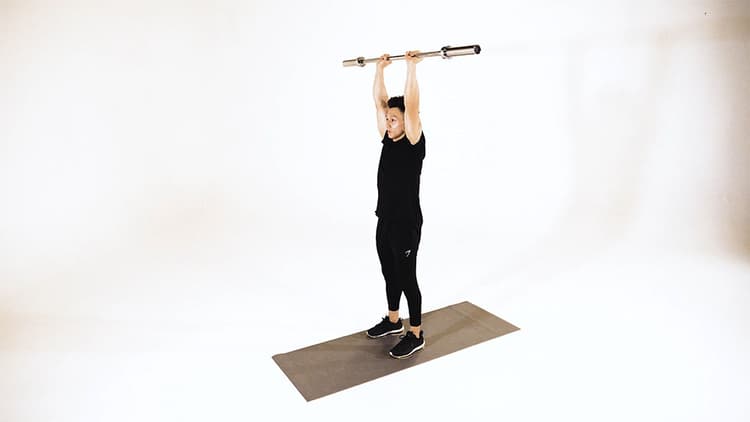 Cable Tricep Pushdown (V-Bar) - JEFIT
