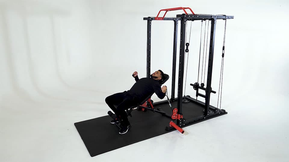 Cable Lower Chest Raise - JEFIT