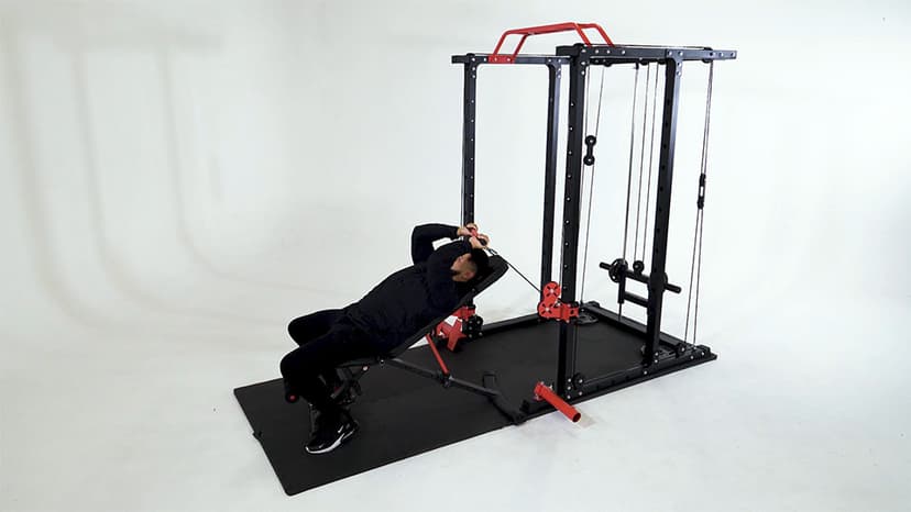 Cable Tricep Pushdown (V-Bar) - JEFIT