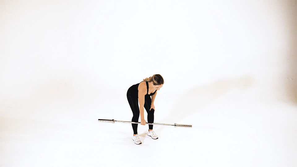 Barbell One-Arm Row - JEFIT